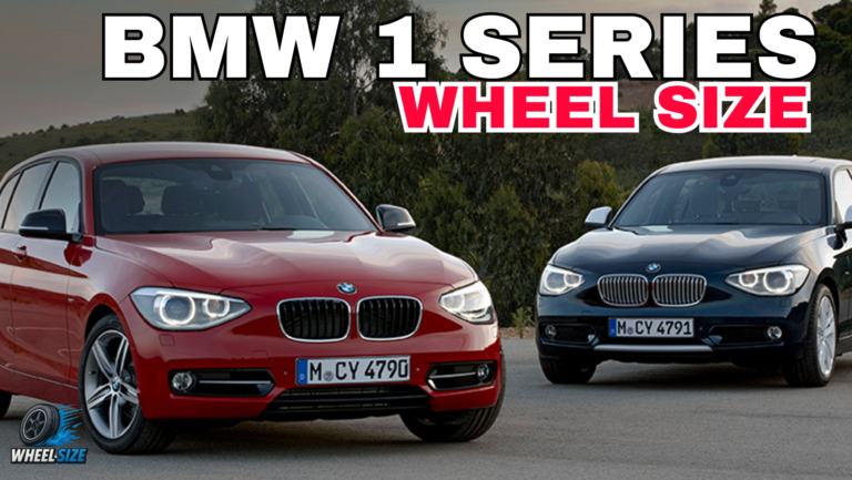 BMW 1 Series Bolt Pattern,Tire Size, Rim Size,Center Bore and Offsets ...